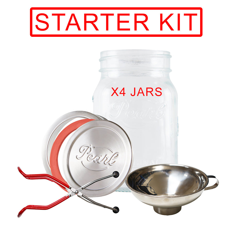 Luna Preserving Jar Starter Kit | Preserving Kit | Glass Jars & Bottles