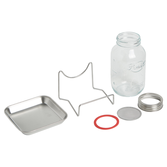 Sprouting Starter Kit | Sprout Growing Kit | Glass Jars & Bottles ...