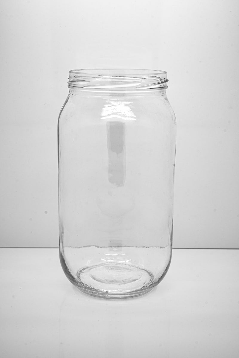 Round Pickle Jar | 1000ml | 82mm Lid